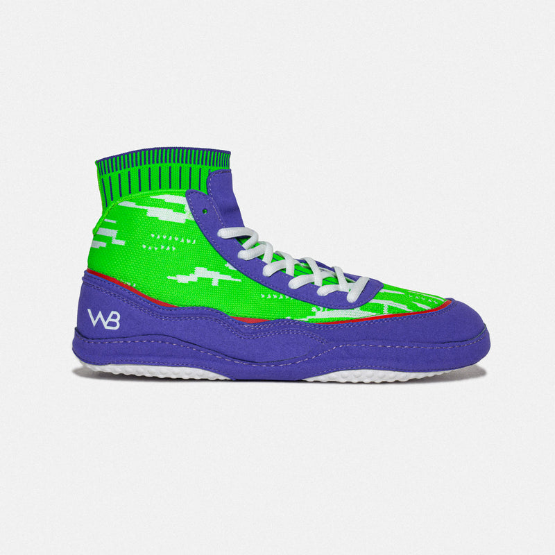 WB4.0+ "Joker" Wrestling Shoes - Funky Flickr Boyz