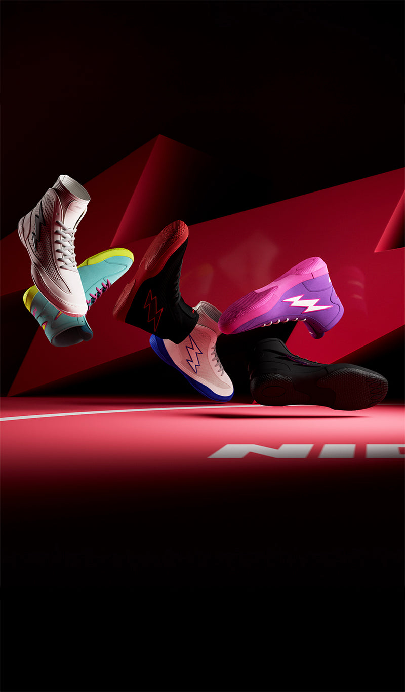 NIDROGEN Wrestling Shoes | Speed & Performance | Funky Flickr Boyz