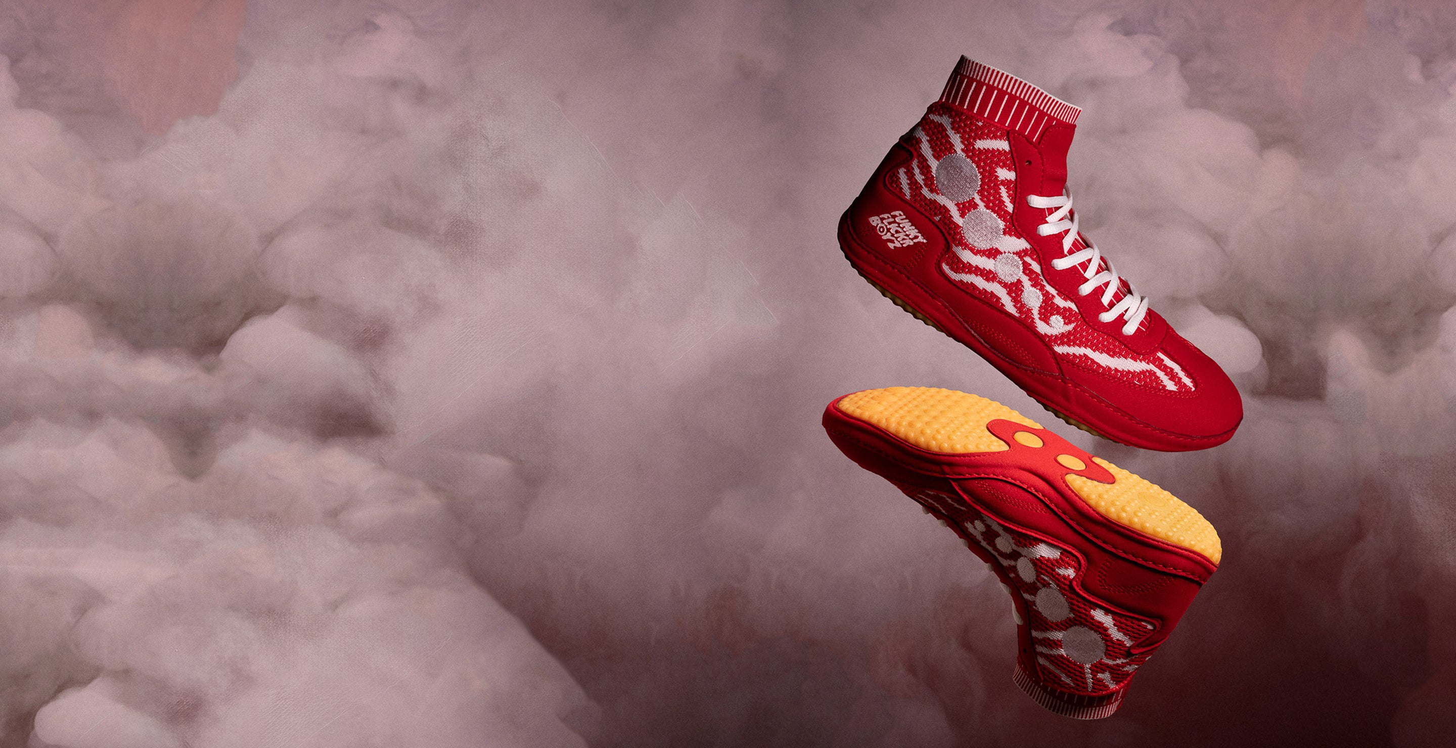 Funky Flickr Boyz - Rare Wrestling Shoes & Gear