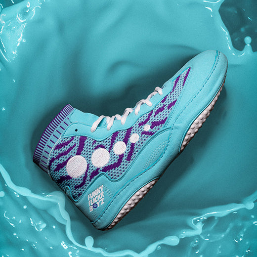 WB4.0 "Evergreen" Wrestling Shoes - Funky Flickr Boyz Gear