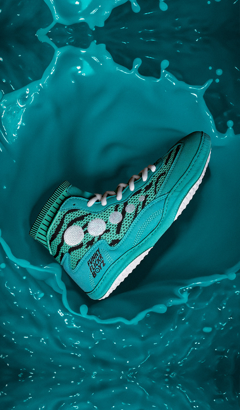 Funky Flickr Boyz - Rare Wrestling Shoes & Gear