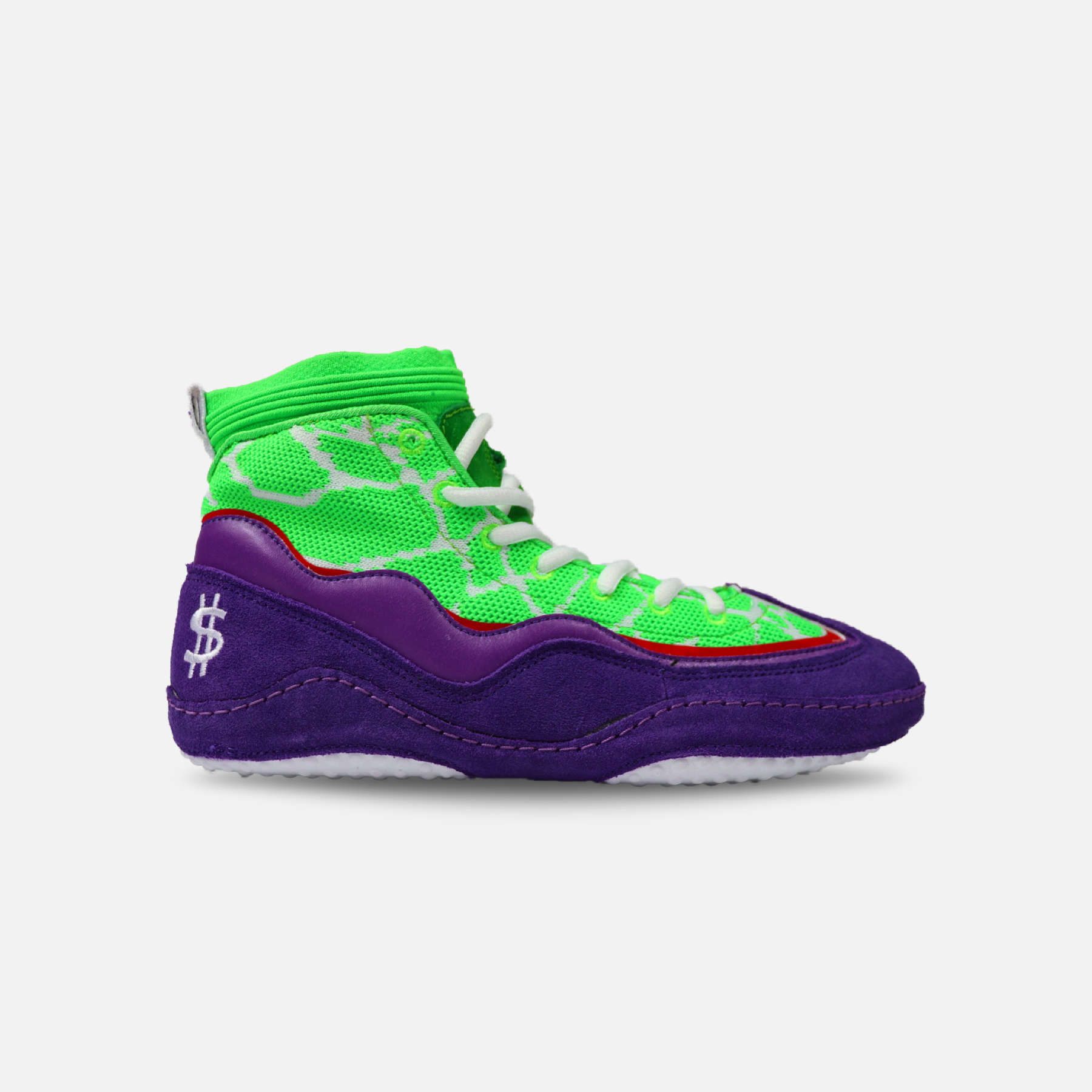 WB3.0 "Joker Meredith" Wrestling Shoes - Funky Flickr Boyz Gear