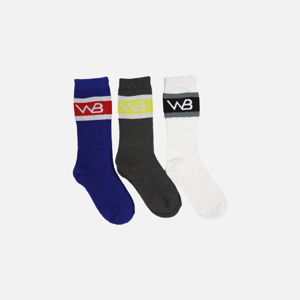 WB Logo Socks - Funky Flickr Boyz